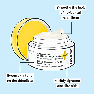 StriVectin Tighten & Lift Advanced Neck Cream PLUS, Anti-Aging Firming & Brightening Complex, 3.4 Fl Oz (Pack of 1)