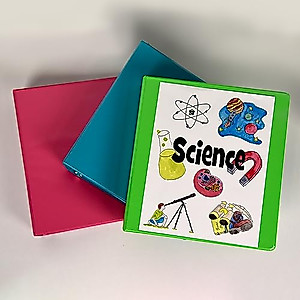 Samsill Earth’s Choice Biobased Durable Fashion Color 3 Ring View Binder, 1 Inch Round Ring, Up to 25% Plant Based Plastic, USDA Certified Biobased, Turquoise, Value Two Pack