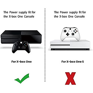 Power Supply Brick for Xbox One, Xbox Power Supply Brick Cord AC Adapter Power Supply Charger Replacement for Xbox One