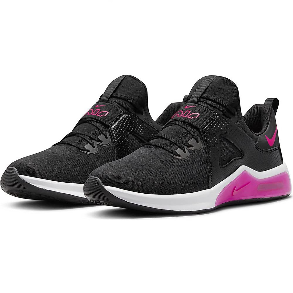 Nike Women's W Air Max Bella Tr 5 Training Shoe, BLACK/RUSH PINK-WHITE, 6 UK (8 US)