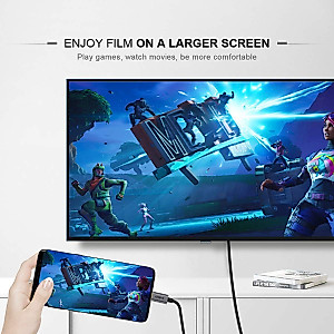 USB C to DisplayPort Adapter,QGeeM 4K@60HZ Thunderbolt 3 to Displayport Cable Compatible with MacBook Pro 2019/2018,ipad pro 2018,Surface Book,Dell XPS,Sumsang Galaxy S10 Note 9 Dex,USB C to DP Cable