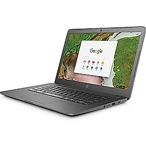 HP Chromebook - 14-ca070nr 14 inches, Intel Cereron N2840 2.16 GHz, 4GB RAM, 32GB eMMC, Chrome OS (Renewed)