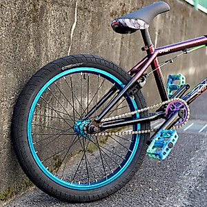 Salt BMX Bicycle Tires, Tracer Tires, Street Riding, 20" x 2.35", 65PSI, Black