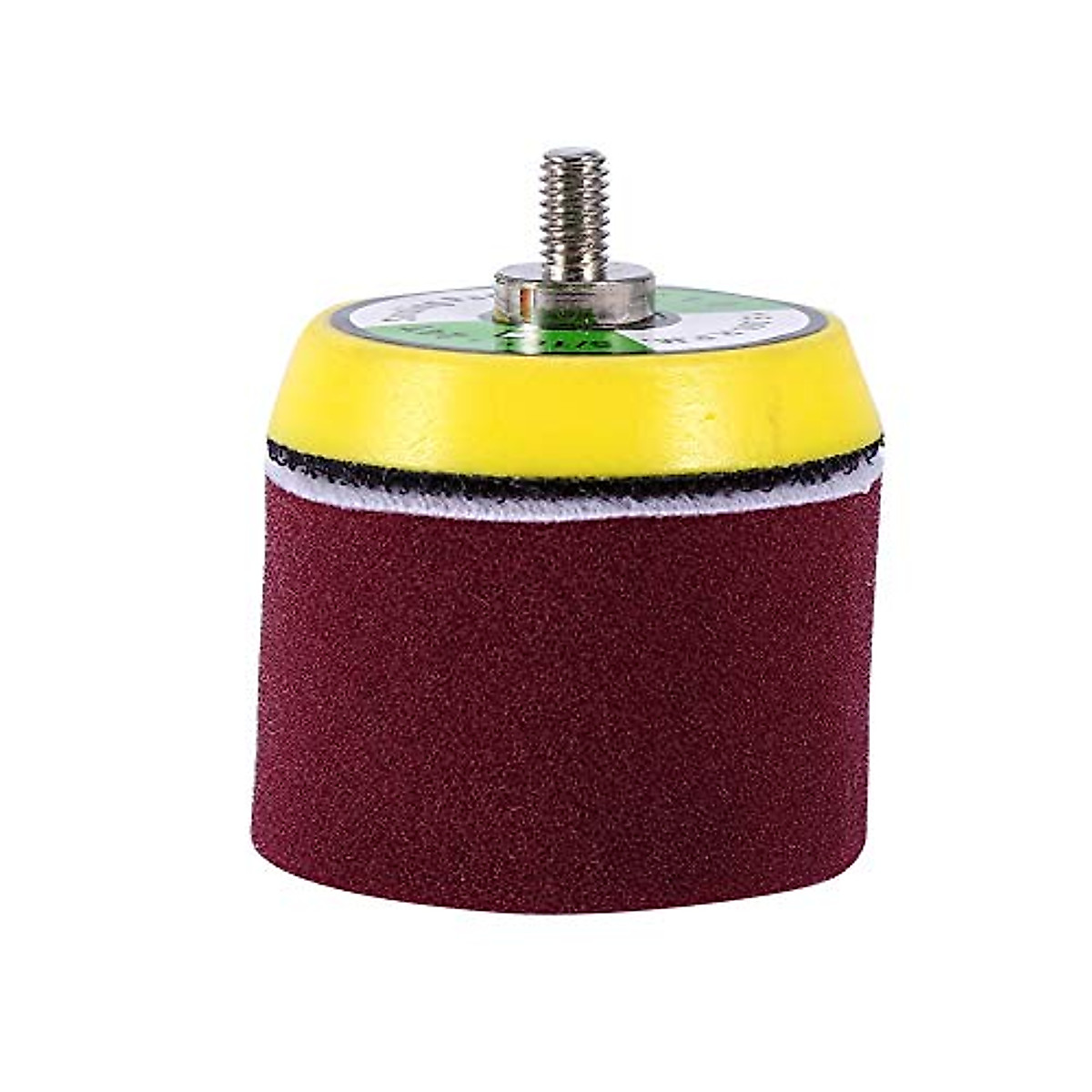 Buffing Polishing Pads, 16pcs 2" Sponge Buffing Pads for Car Foam Drill, Drill Buffer Attachment for Waxing, Polishing, Sealing Glaze, Air Sander Car Polisher Thread-M6X1