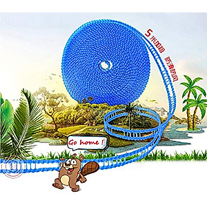 Madowl 3 Pack Clothesline Clothes Drying Rope Nylon Clothes Line 5 Meters Portable Drying Rope Clothes Lines Hanger Rope Fixing Hangers for Indoor Outdoor Camping Travel Home Use (Blue, Green, Pink)