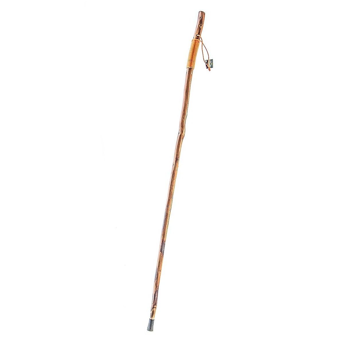 SE Walking/Hiking Stick with Orange Paracord, 440 lb Pull Capacity, 55" - WS636-55OR