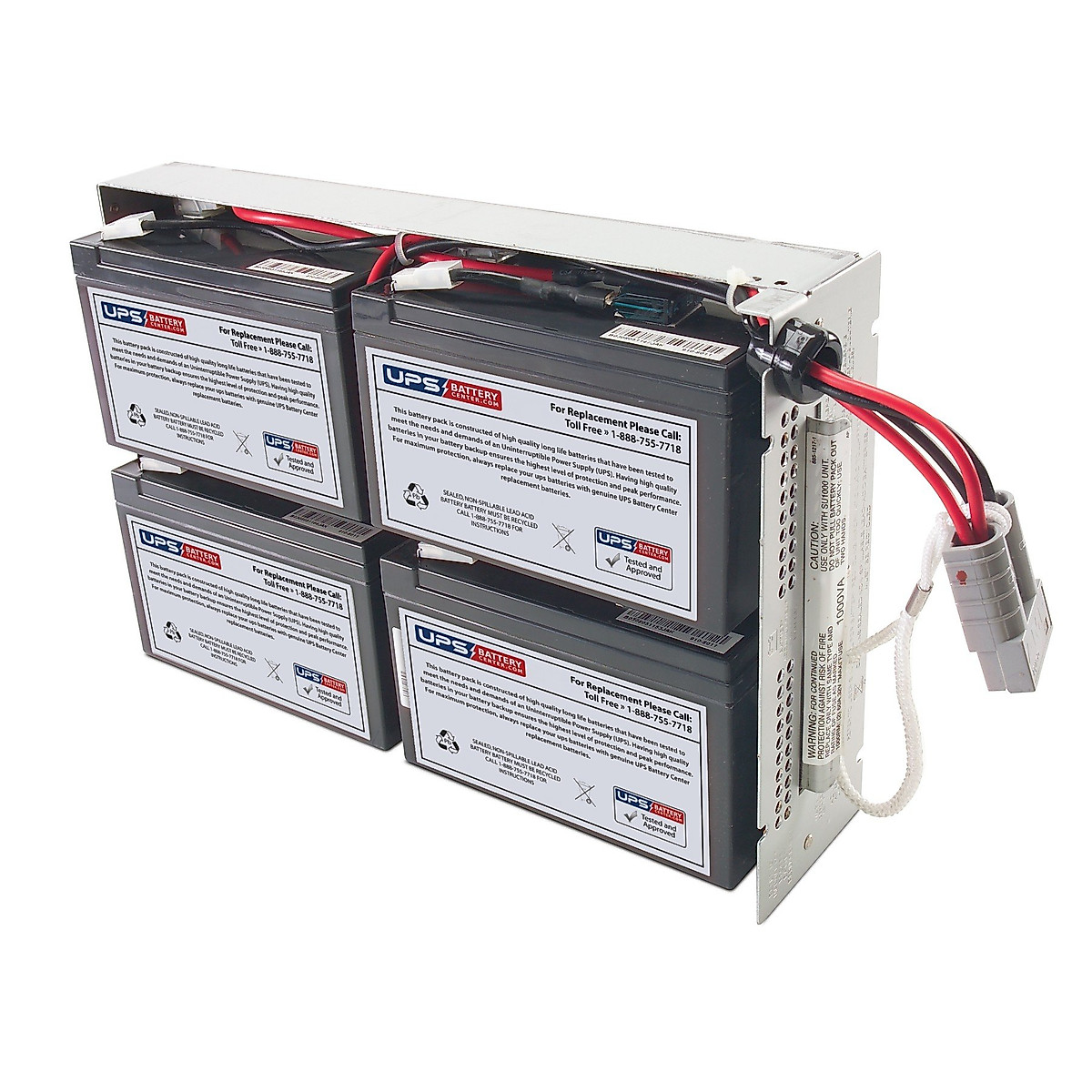 APC Smart UPS 1000 Rack Mount 2U SU1000RM2U Compatible Replacement Battery Pack by UPSBatteryCenter