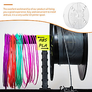 DOITOOL 3D Printer Filament Reusable Spool 3D Printer Accessories Hollow Bobbin 1kg Spool Filament Reel Parts, 7.87 x 7.87 x 2.56 inch
