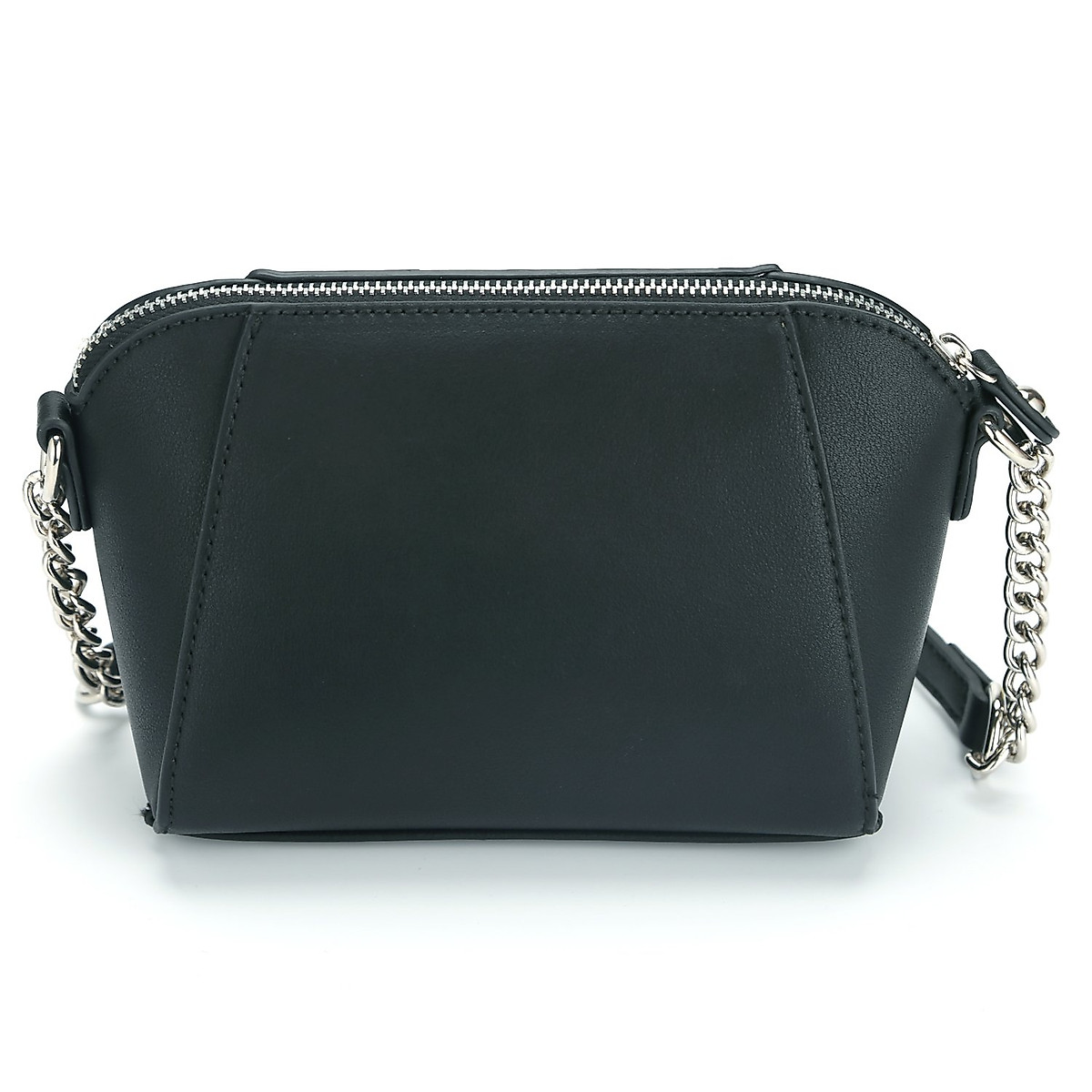 David Jones Women Small Cell Phone Purses Crossbody Bag, Girls Trendy Lightweight Faux Leather Shoulder handbags, Cute Waterproof Mini Black Purse