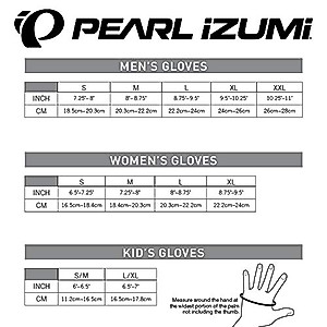 PEARL IZUMI Men's Select Glove, Black, Large
