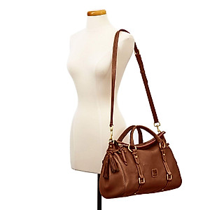 Dooney & Bourke Handbag, Florentine Large Satchel - Chestnut