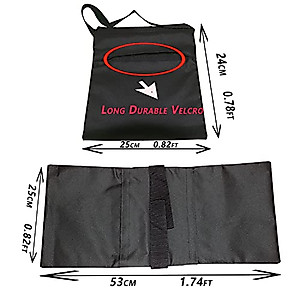 Tripod Weight,Sand Bags for Stands, Tripod Weight Bag,Camera Tripod, Photography Weight Sandbag for Photo Stand, 2 Pack…