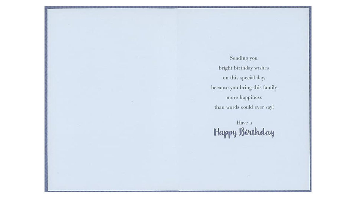 Light Blue Helium Balloons Birthday Card for Uncle