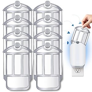 BRLR 8 Pack Refill Cartridge Kit Replacement, Compatible with ZEVO Plug-in Light M364 and Max (8 Pack)