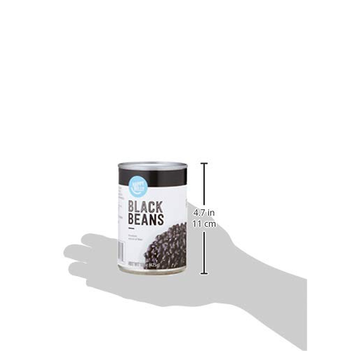 Amazon Brand - Happy Belly Black Beans, 15 ounce (Pack of 1)