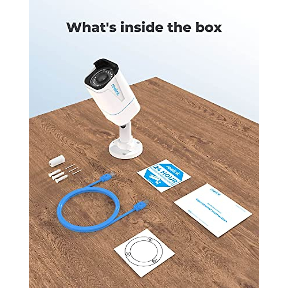 REOLINK 4K Outdoor Cameras for Home Security, Surveillance IP PoE Camera with Human/Vehicle/Pet Detection, 25FPS Daytime, Work with Smart Home, Supports 256GB SD Card, RLC-810A (Pack of 2)