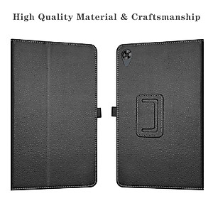 JRTAL Compatible with TCL TAB 8 LE Case/TCL TAB 8 Plus Case/TCL TAB 8 WiFi Case,PU Leather Slim Folio Stand Cover for 8" TCL TAB 8 LE 9137W/TCL TAB 8 Plus 9138S/TCL TAB 8 WiFi 9132X1,Black