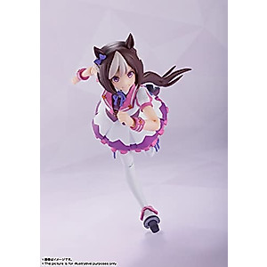 BANDAI SPIRITS(バンダイ スピリッツ) S.H. Figuarts Uma Musume Pretty Derby Special Week, Approx. 5.1 inches (130 mm), PVC & ABS, Pre-Painted Action Figure