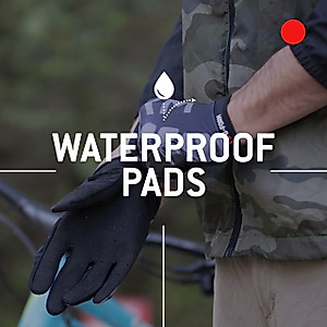 G-Form Sorata Trail Gloves, Black/Grey, Adult Medium