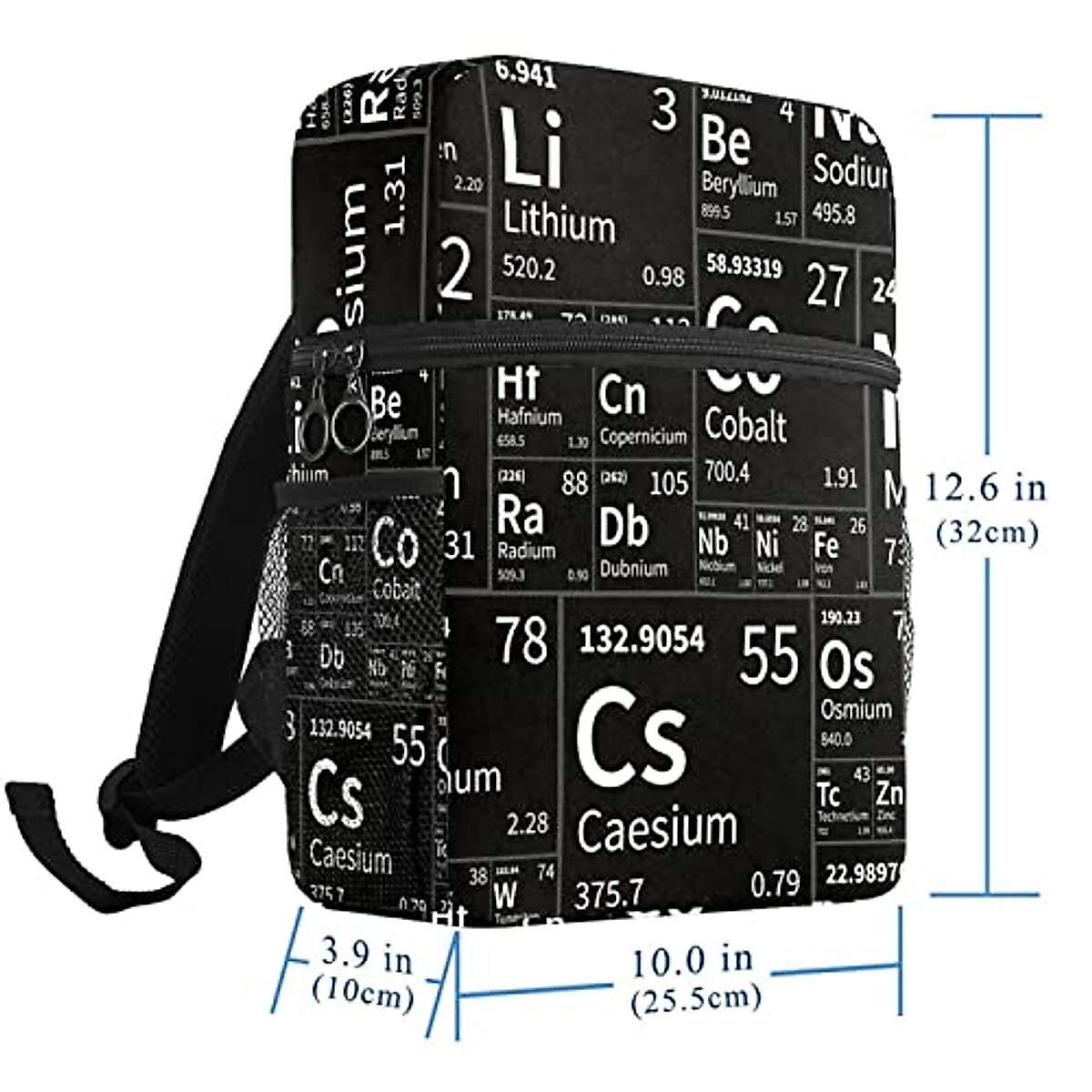 VBFOFBV Travel Backpack, Laptop Backpack for Women Men, Fashion Backpack, Blackboard Periodic Table of Chemical Elements