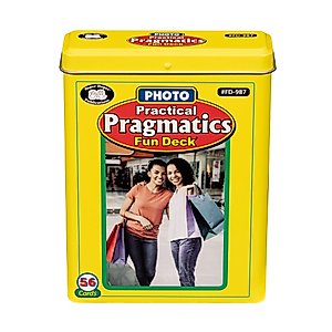 Super Duper Publications | Photo Practical Pragmatics Fun Deck | Conversation and Social Skills Flash Cards | Educational Learning Materials for Children