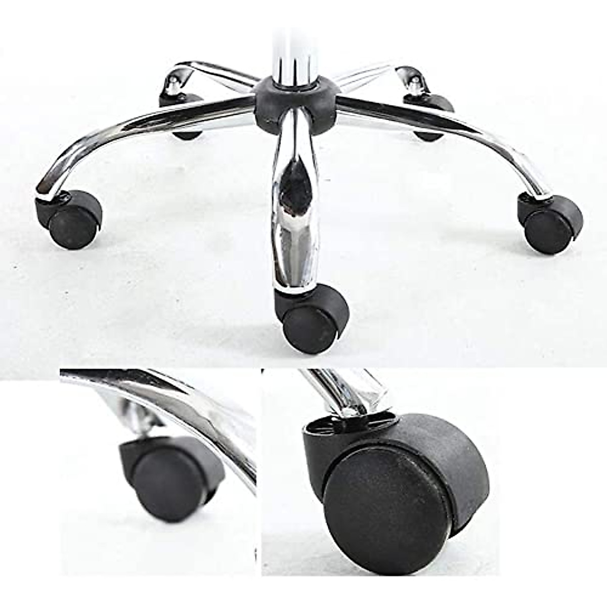 MayNuo Chair Ergonomic Chair Computer Swivel Chair Office Chair Pu Upholstered Seat Office Desk Chair Headrest Recliner Game Chair/Brown