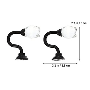 Healifty Curtain Ties Crystal Rose Flower Wall Decorative Tieback Hooks Curtain Tassel Hanger Holder Clothes Hat Towel Coat Hanger Hook for Home Decoration Curtain Tiebacks