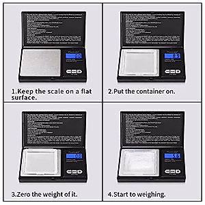 Fuzion Digital Pocket Scale, 200g/0.01g Gram Scale, Mini Scale Gram and Ounce, Small Food Scale, Herb Scale, Jewelry Scale Portable Scale with Tare, Stainless Steel, LCD