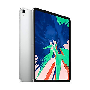 Apple iPad Pro 2018 (11-inch, Wi-Fi + Cellular, 256GB) - Silver (Renewed)