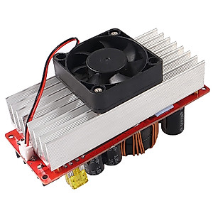 ACEIRMC 1500W 30A DC-DC Boost Converter DIY Step-up Boost Constant Stream Power Supply Module Board in 10-60V Out 12-90V Electric Unit Module (1500W 30A Boost Converter)