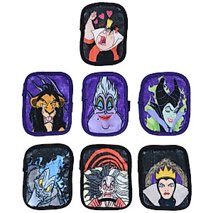 MakeUp Eraser, 7-Day Set, Erase All Makeup With Just Water, Including Waterproof Mascara, Eyeliner, Foundation, Lipstick, and More, Disney Villains, 7 ct.