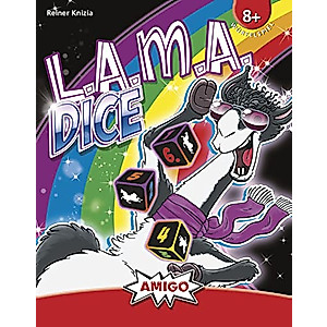 AMIGO 02103 LAMA Dice 2103, Multicoloured, Einzelpack