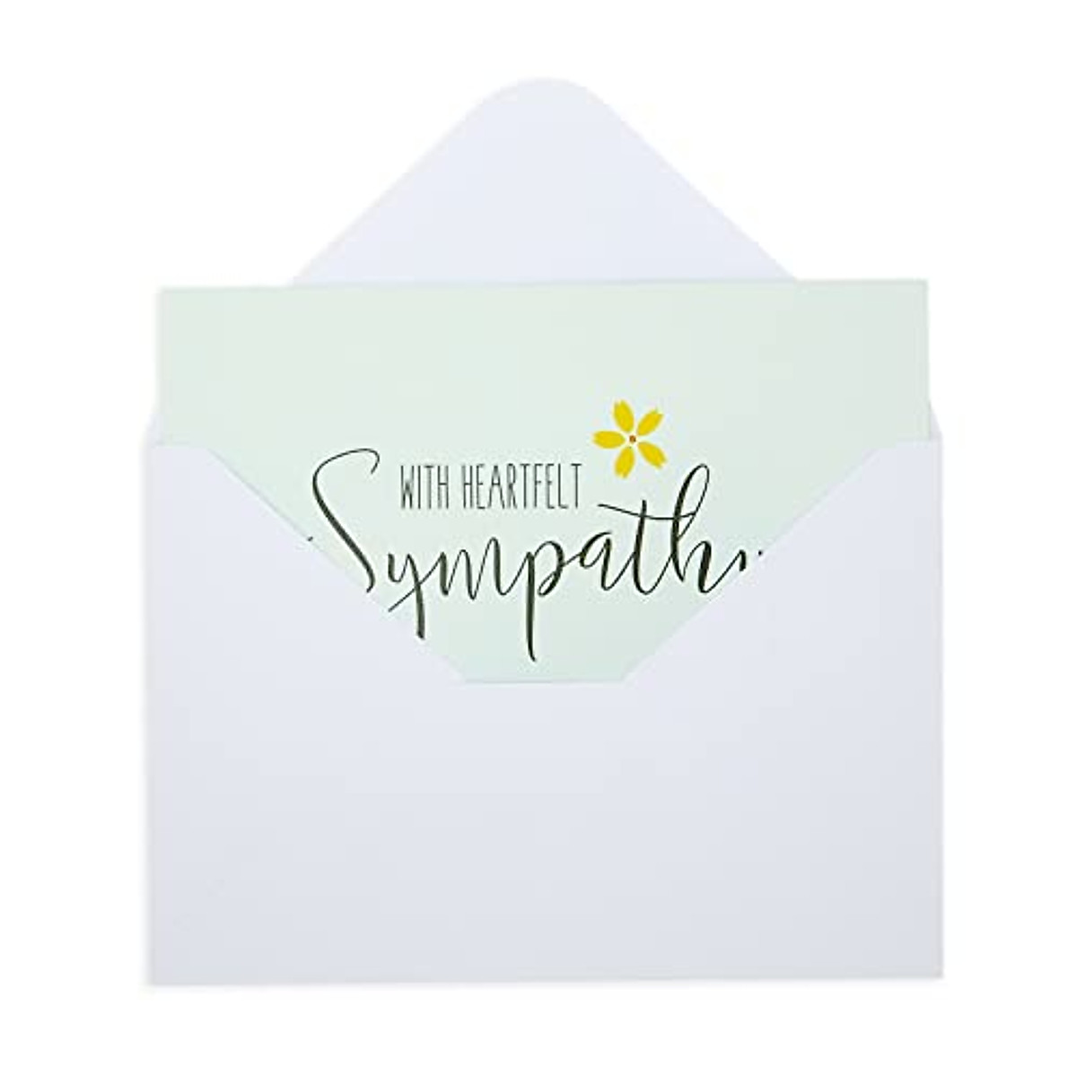Best Paper Greetings 48-Pack of Assorted Sympathy Cards with Envelopes Included Featuring Floral Designs Sympathy - Pastel Floral