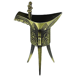 BESTOYARD Antique Copper Mug Coffee Table Decorations Vintage Decor for Home Vintage Wine Glasses Wine Mug Chalice Figurine Antique Wine Mug Antique Wine Cup Antique Chinese Mug Drinking Mug