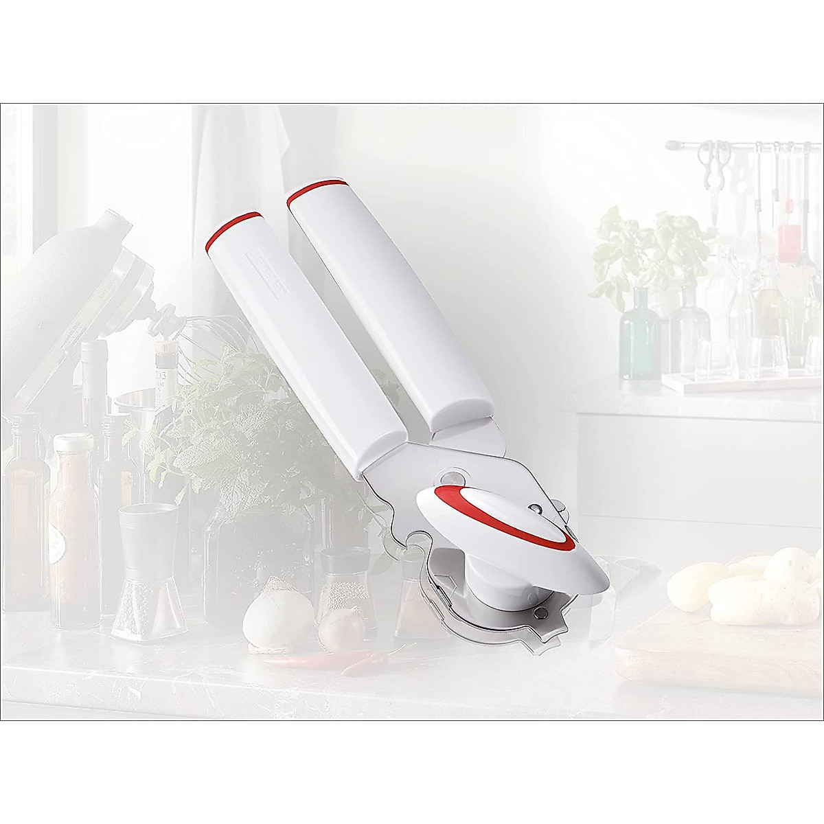 Leifheit 03133 Safety Can Opener, White
