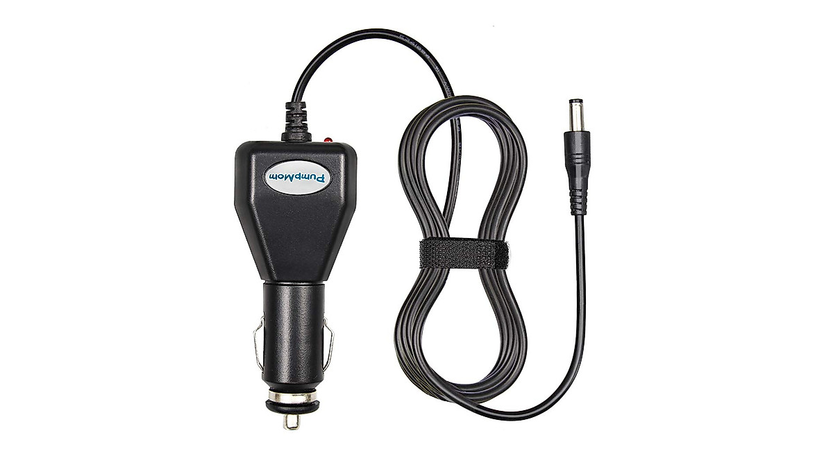PumpMom 12 Volt Car Adapter for Motif Luna Breast Pumps, Replacement ...