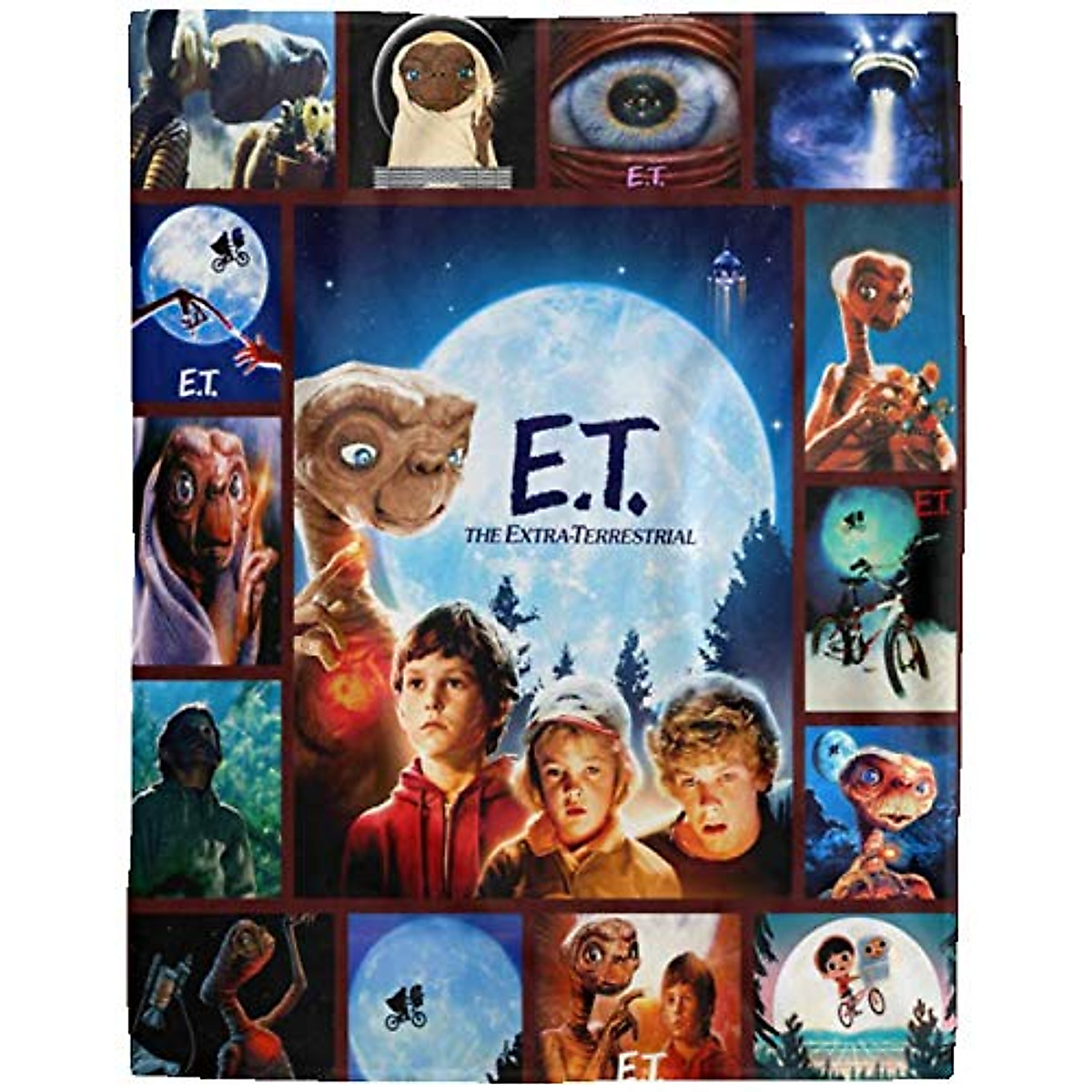 The Extra Terrestrial Fleece Blanket Made in US