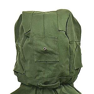 Eyourlife Sand Blasting Hood Cap, Shawl Cap Sandblaster Mask Anti Wind/Sandblaster Tools Dust Protective Face Mask, Canvas (Green)