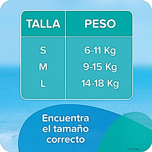 Pampers Splashers Swim Diapers Disposable Swim Pants, Medium (20-33 lb), 11 Count