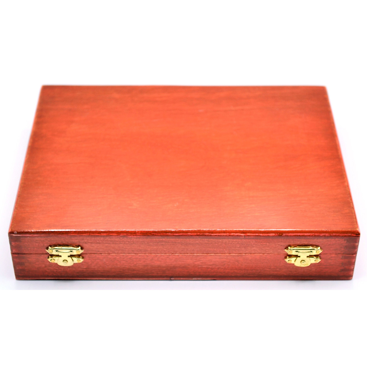 Eisco Labs BI0001C - Wooden Microscope Slide Box, Holds 100-25x75mm Slides