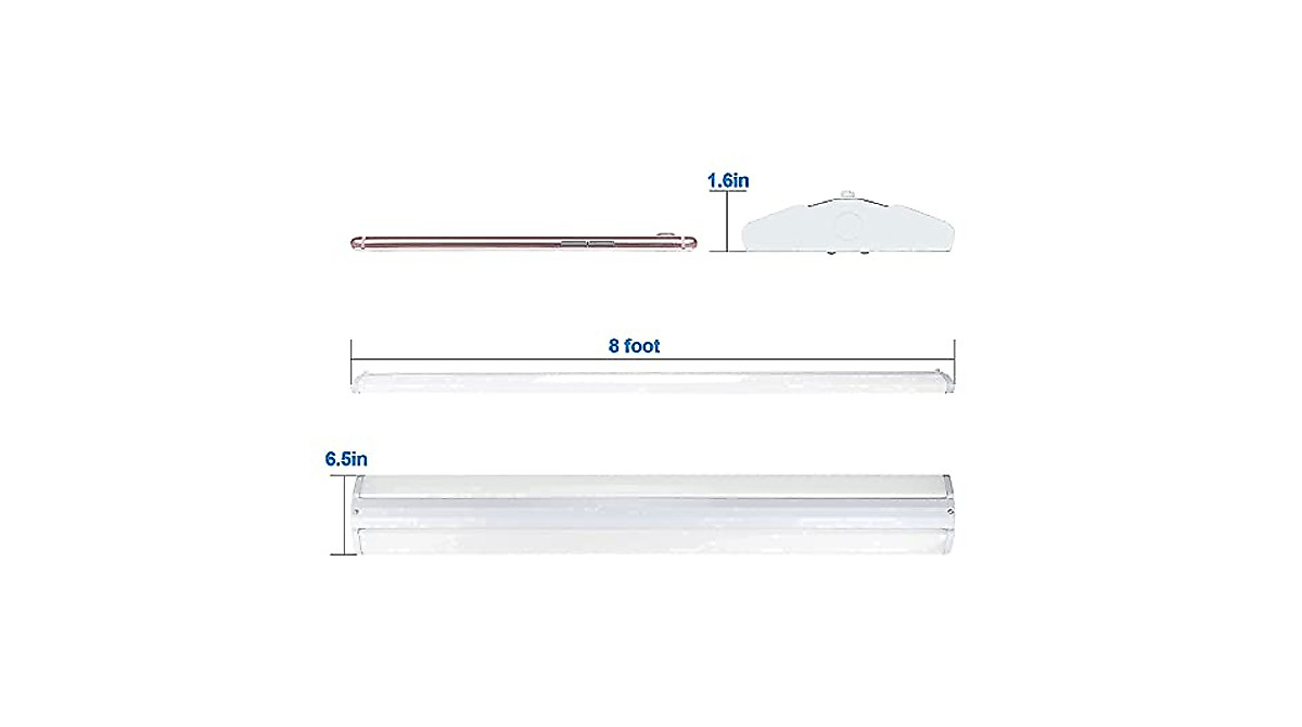 AntLux 110W 8FT LED Shop Lights – Ultra Bright & Slim