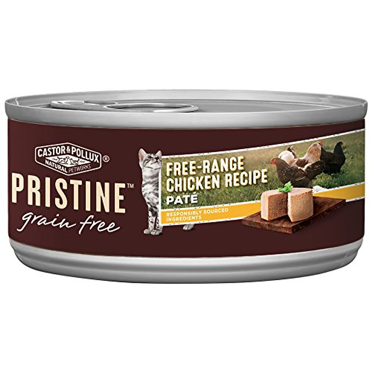 Castor & Pollux Pristine Grain Free Free-Range Chicken Recipe (24) 3oz cans