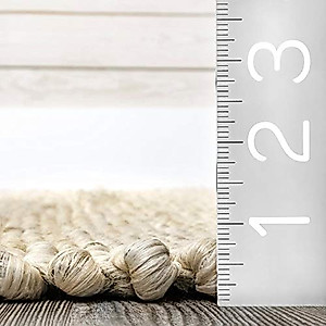 nuLOOM Midwest Raised Theta Trellis Area Rug, 5' x 8', Beige