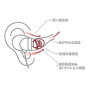 SpinFit CP145 for IEM - M - Patented Silicone Eartips for Replacement, Secure Fit and Supreme Comfort (2 Pairs) (for Nozzle Diameter from 5-6mm)