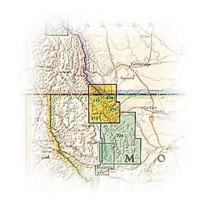 Glacier and Waterton Lakes National Parks Map (National Geographic Trails Illustrated Map, 215)