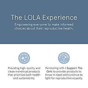 LOLA Personal Lubricant - Water-Based Lube for Couples, Unscented Lubricant & Sex Lubricant, Natural, Anal Safe for Women & Men, Water Based Lubrification