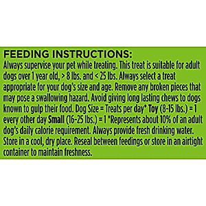 Milk-Bone Gnaw Bones Rawhide Free Dog Chew Treats, Chicken, 30 Mini Knotted Bones