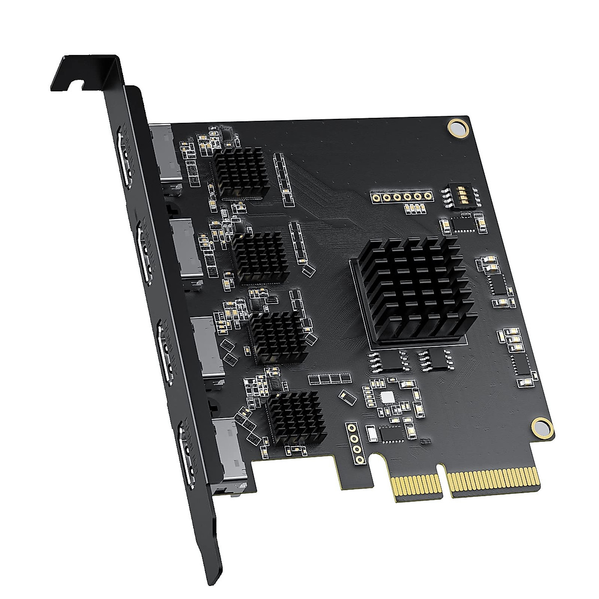 ACASIS 4K HDMI PCIe x4 Video Capture Card Stream and Record in 1080p60 with Ultra-Low Latency for Video Conferencing, Teaching, Streaming, Broadcasting on OBS, Zoom, Teams with Multicam, PC