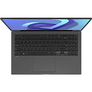 LG Gram 15 15Z90Q Business Laptop (15.6" FHD Touchscreen, Intel 12-Core i7-1260P, 16GB RAM, 1TB SSD) Ultra-Light & Slim, Long Battery Life, Backlit, 1080p IR Webcam, IST SD Card, Win 11 Home, Black