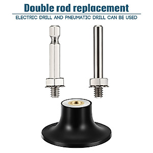 Hotop 48 PCS 2 Inch Flap Disc Angle Grinder Sanding Disc and Disc Pad Holder 40 60 80 120 Grit, Sander Disc Holder with 1/4 Inch Shank Abrasive Grinding Wheel Flat Rollock Disc Accessories